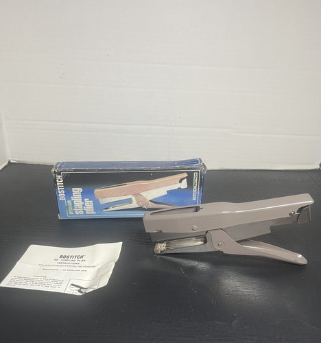 Nice Bostitch Textron Premium Stapling Plier Model B8P Beige W ...