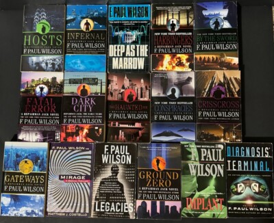 16 F. Paul Wilson Books- titles listed and books pictured | eBay