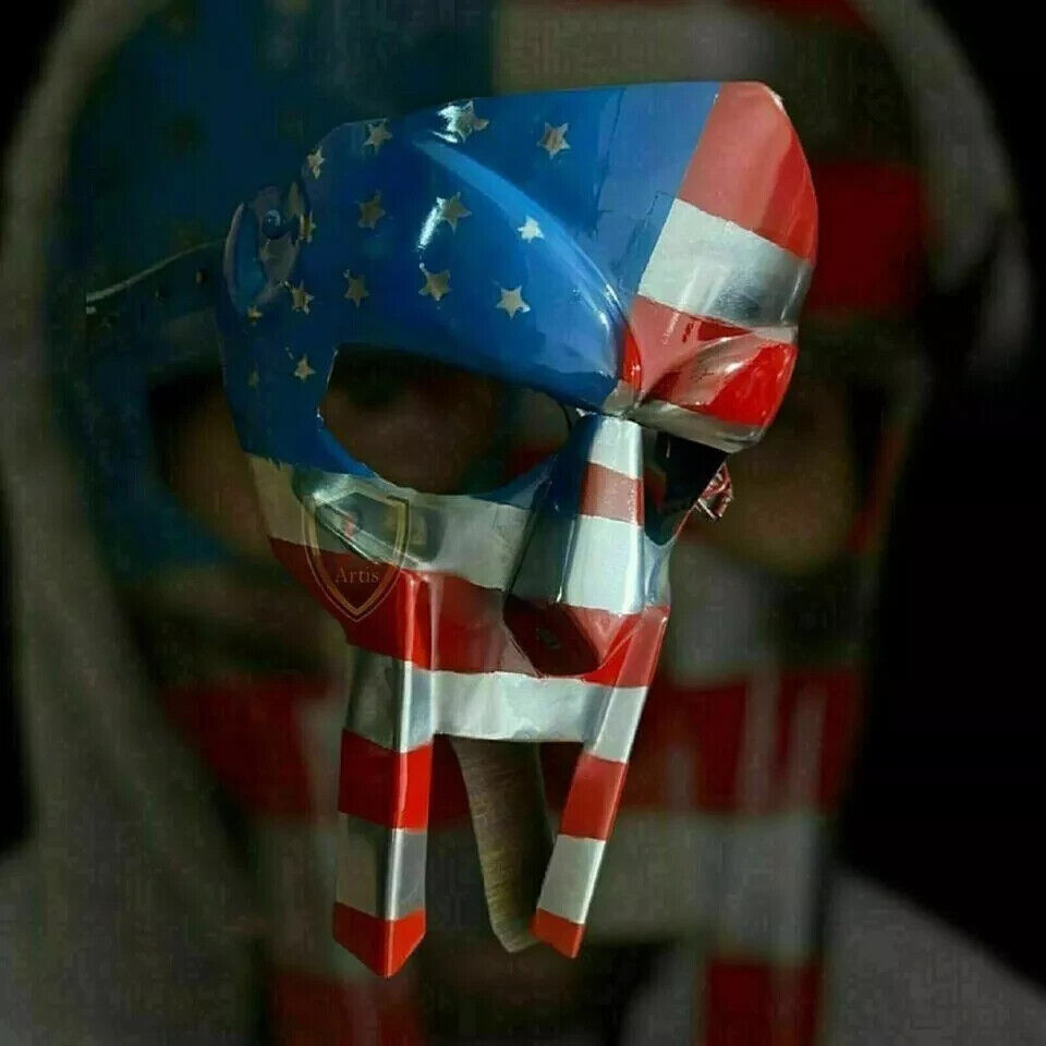 New Gladiator MF Doom Mask Hand-Forged Sac Lerp Gladiator MF Doom ...