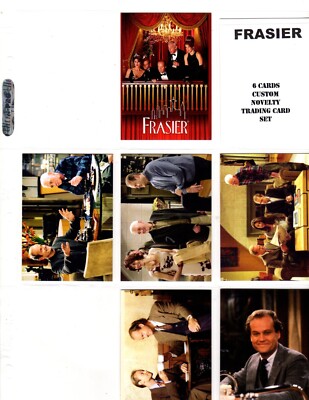 FRASIER CUSTOM NOVELTY TRADING CARD 6 CARDS SET | eBay