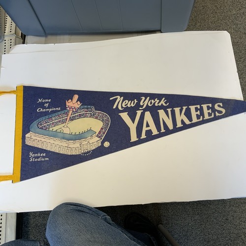 New York Yankees Home Of The Champions Yankee Stadium Pennant | eBay