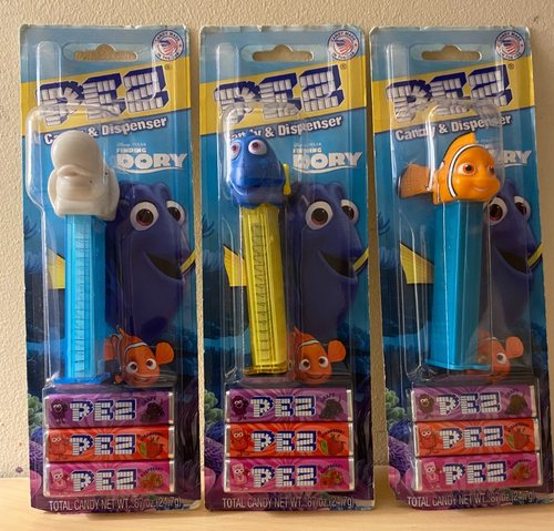 FINDING DORY PEZ SET - NEMO, BAILEY & DORY - NEW | eBay