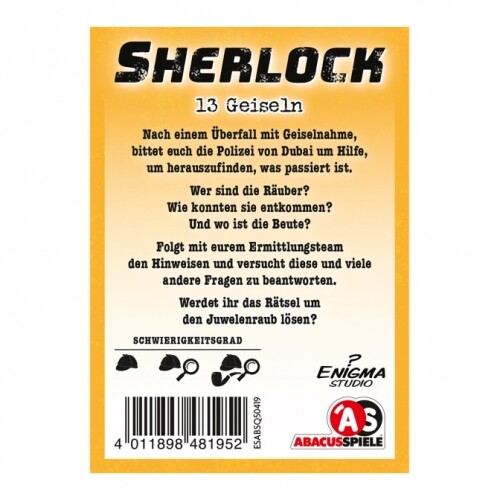 Sherlock - 13 Geiseln - german | eBay