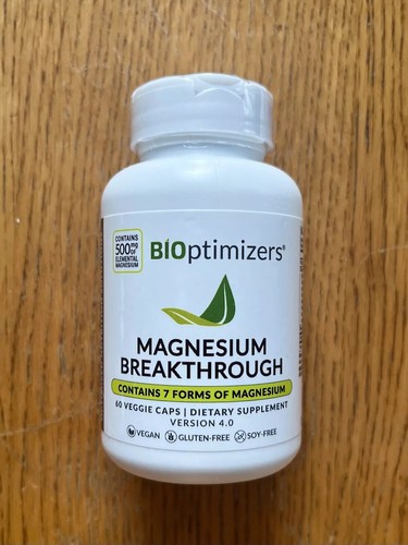 Bioptimizers Magnesium Breakthrough all 7 essential forms - 60 capsules ...