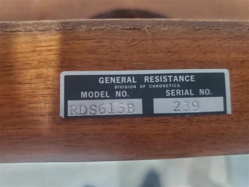 General Resistance RDS-615B Decade resistance standard box resistor | eBay