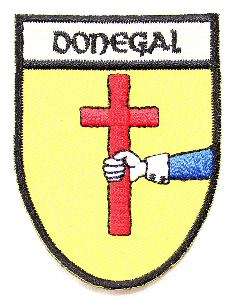 Irish County Crest Patches, Ireland Embroidered Patches, Sew On Iron On ...