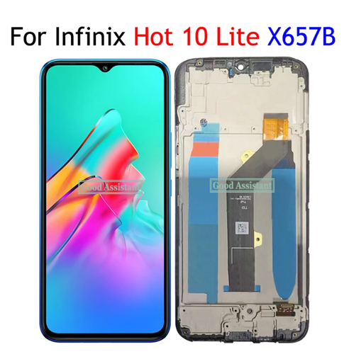 For Infinix Smart 5 X657 X657C Hot 10 Lite X657B LCD Display Touch ...