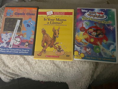Toddler Kids Baby educational DVDs LOT Little Einsteins Blue's Clues ...