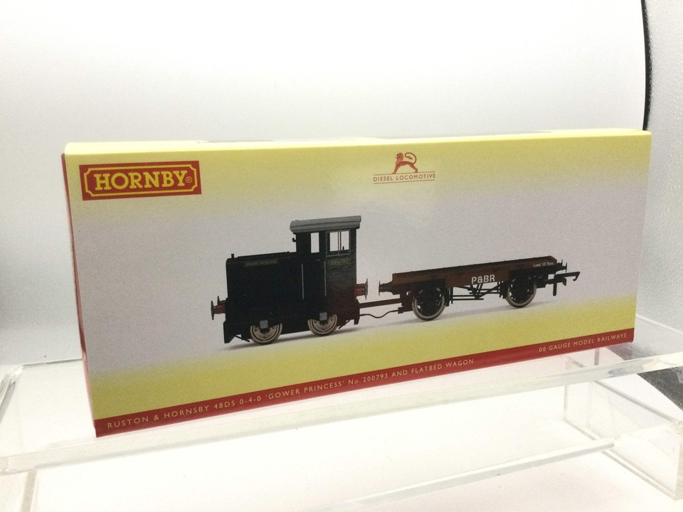 Hornby R30013 OO Gauge Ruston & Hornsby 48DS, 4wDM 200792 'Gower ...