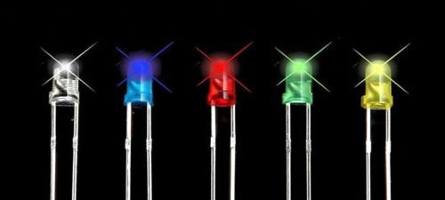 300pcs 5mm 3mm LED Light White Yellow Red Green Blue Assorted Kit LED ...