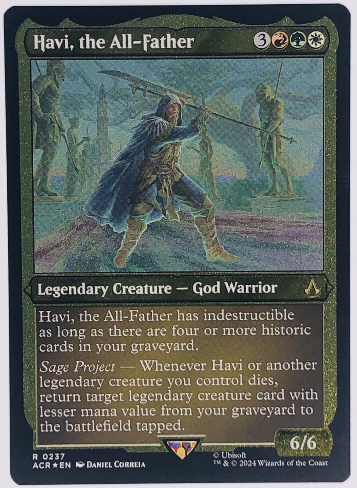 MTG Universes Beyond: Assassin's Creed HAVI, THE ALL-FATHER #0237 R ...