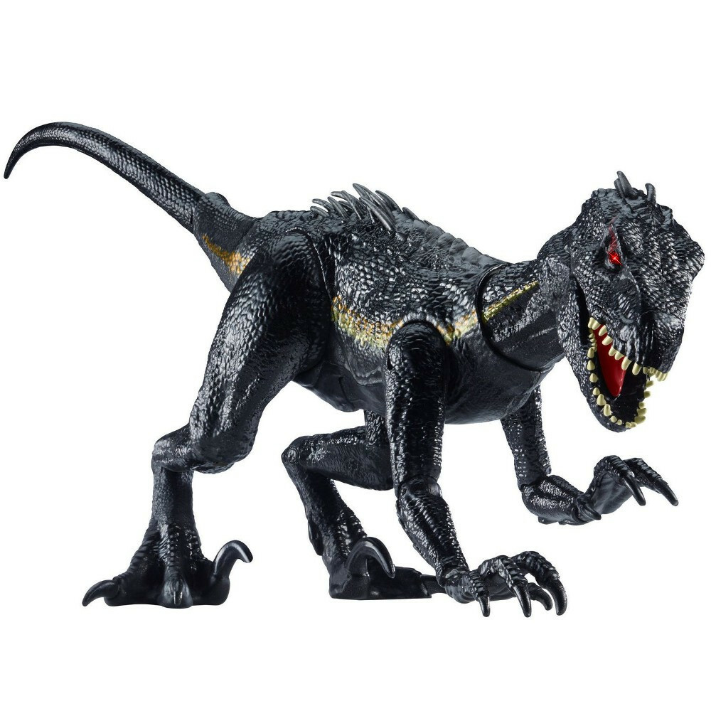 Jurassic World INDORAPTOR Dinosaur 16" GROWLS & EYES LIGHT UP RED ...