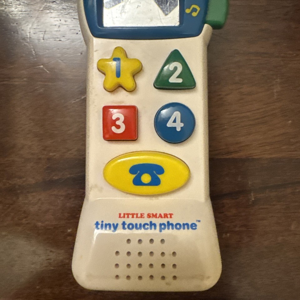Vintage VTech Little Smart Tiny Touch Phone Baby Toy | eBay