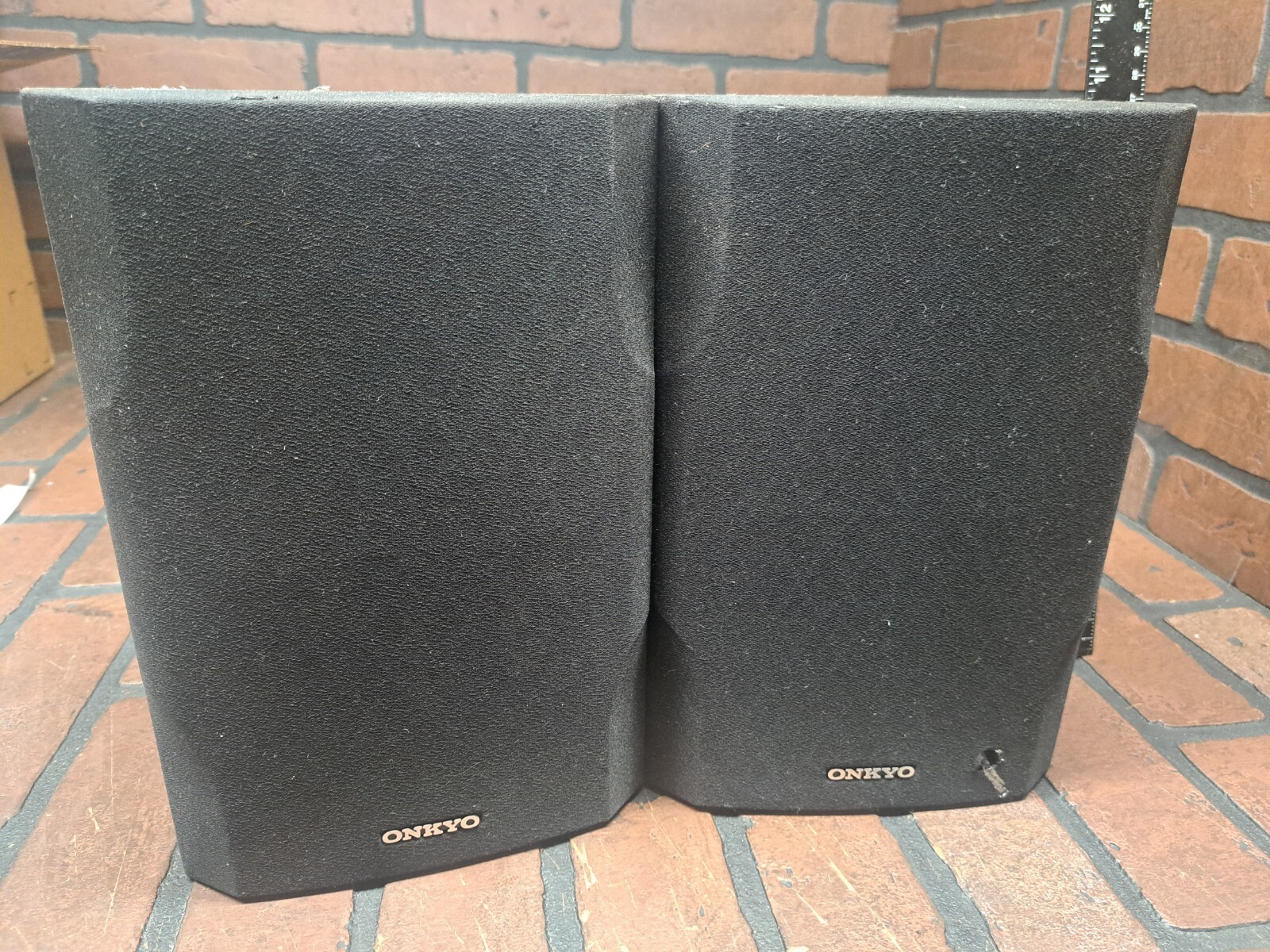 Onkyo Surround Sound Speakers Right & Left SKM-540S 130w 8 Ohm Tested ...
