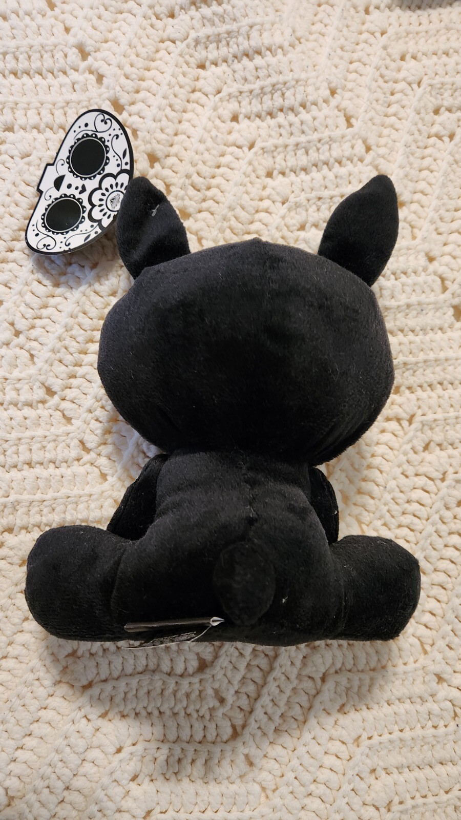 Toynami Skelanimals Day of The Dead Jack Rabbit 6" Plush RARE Skeleton ...