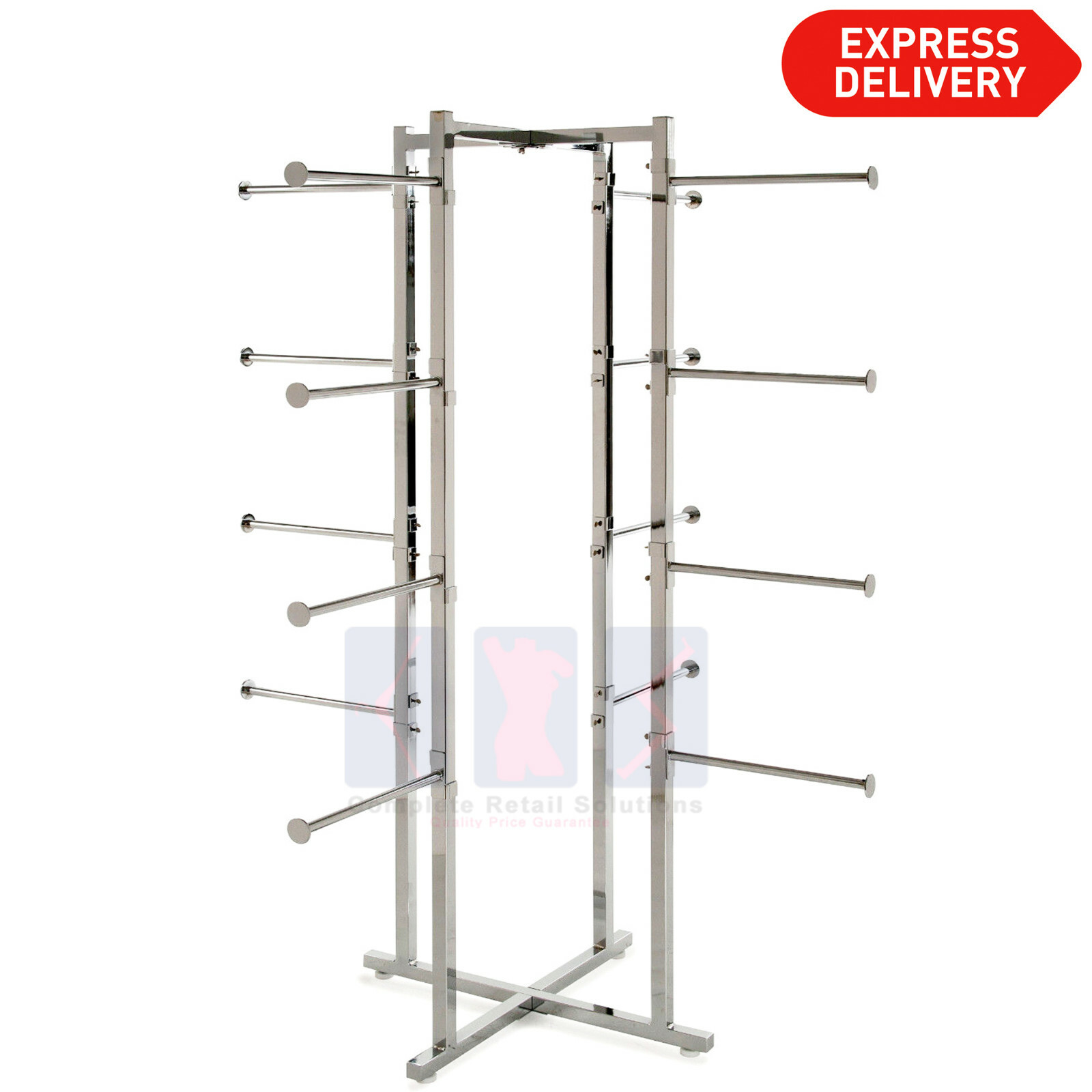 PROFESSIONAL HEAVY DUTY CLOTHING RETAIL DISPLAY STANDS GARMENT DRESS ...