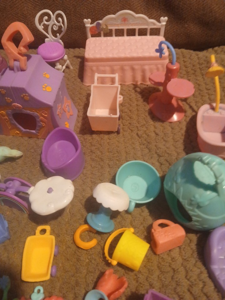 65 Pcs Littlest Pet Shop Accessories LPS toys | eBay