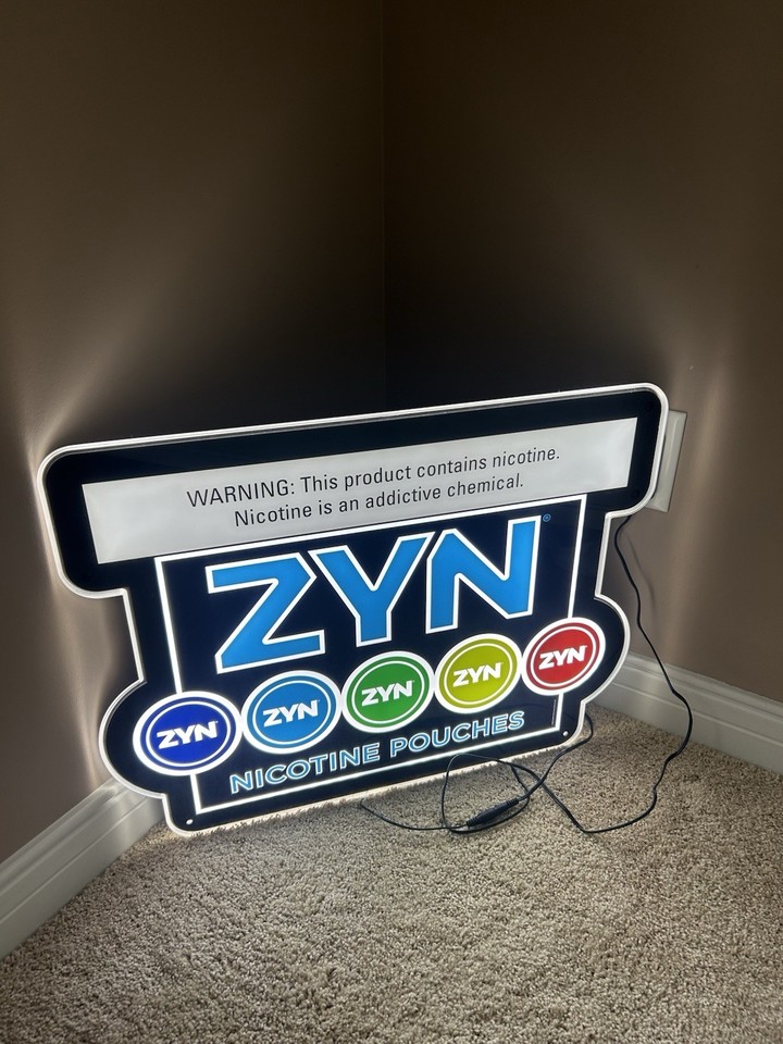 Zyn Acrylic Neon LED Sign | eBay