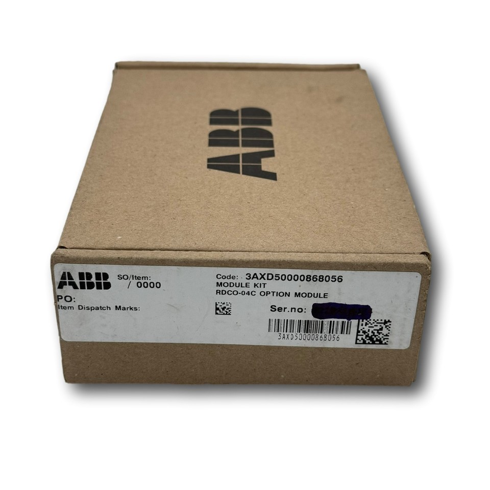 ABB 3AXD50000868056 RDCO-04C OPTION MODULE (New Boxed) B40 US Free TAX ...