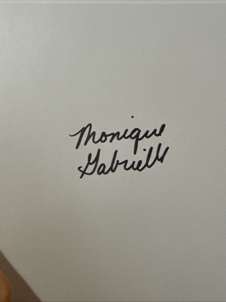 Monique Gabrielle AUTOGRAPHED SIGNED 8x10 Photo ACTRESS Penthouse Pet ...