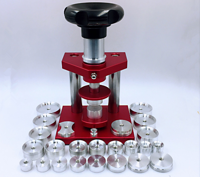 rotary watch capping tool Watch case presser & 25pcs aluminum molds ...