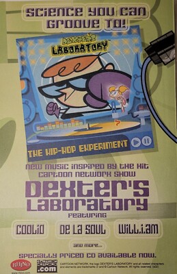 Dexter's Laboratory Cartoon Network Vintage Print Ad/Poster Official ...