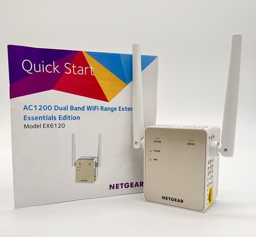 NETGEAR WiFi Range Extender EX6120-100NAS AC1200 Dual Band Works ...