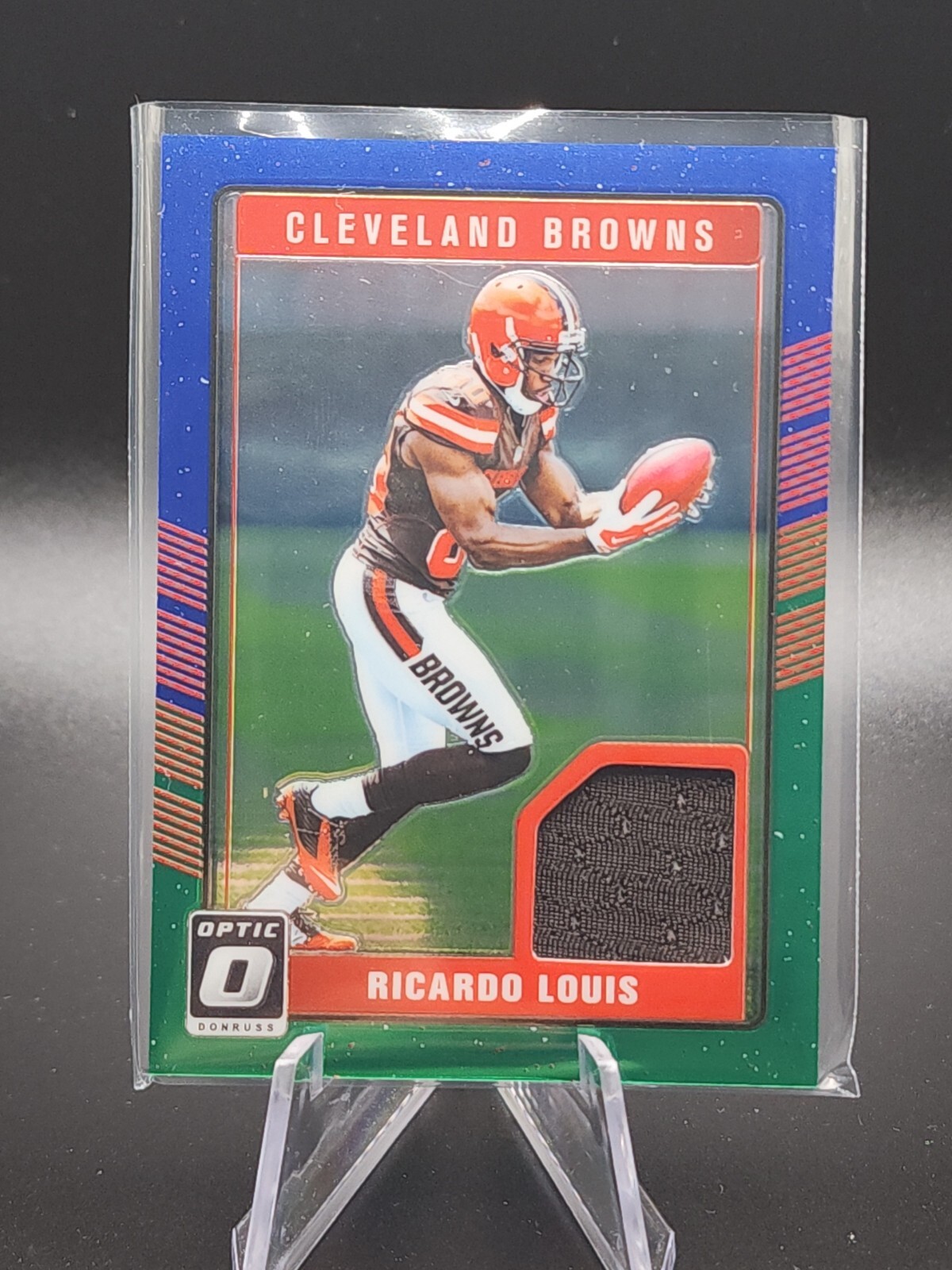 RICARDO LOUIS ROOKIE JERSEY RELIC 2016 PANINI DONRUSS OPTIC BLUE GREEN #DRT-RL | eBay