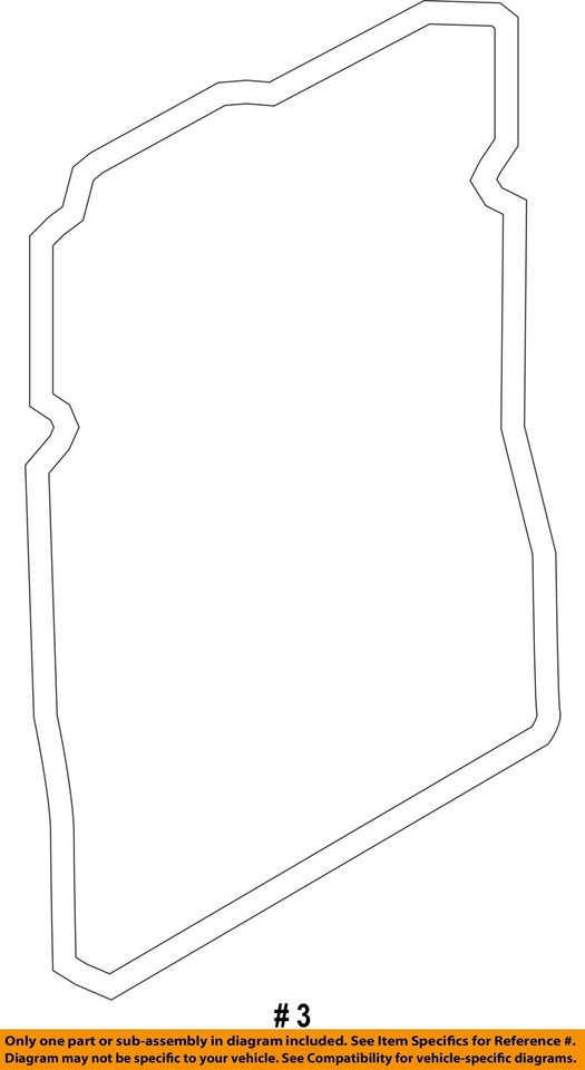 FORD OEM 19-23 Bronco Sport Transaxle Parts-Side Cover Gasket ...