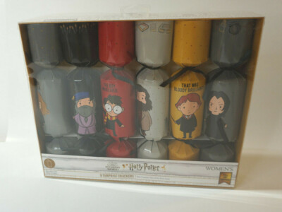 Harry Potter Wizarding World 6 Surprise Crackers Woman's Socks Gift Box ...