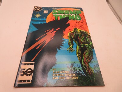 SWAMP THING #40 in NM condition a 1985 DC comic by ALAN MOORE JOHN ...