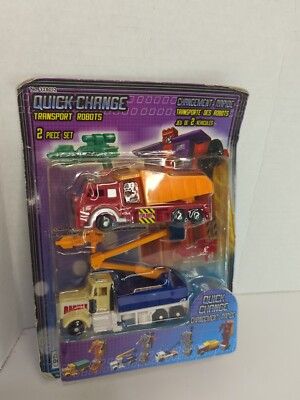Quick Change Transport Robots rare Fake Transformer NIB | eBay