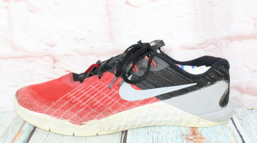 Nike Metcon 3 Men's Red Nylon Athletic Trail Running … - Gem
