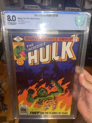 The Incredible Hulk #240 1979 marvel Comic Book | eBay