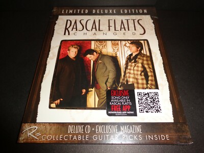 CHANGED by RASCAL FLATTS-Ltd Edition CD w/excl 72-page booklet,guitar ...
