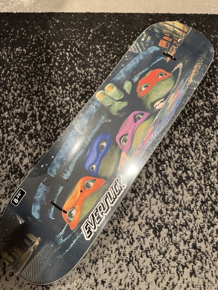 Santa Cruz TMNT Skateboard Deck Everslick Rare Teenage Mutant Ninja ...