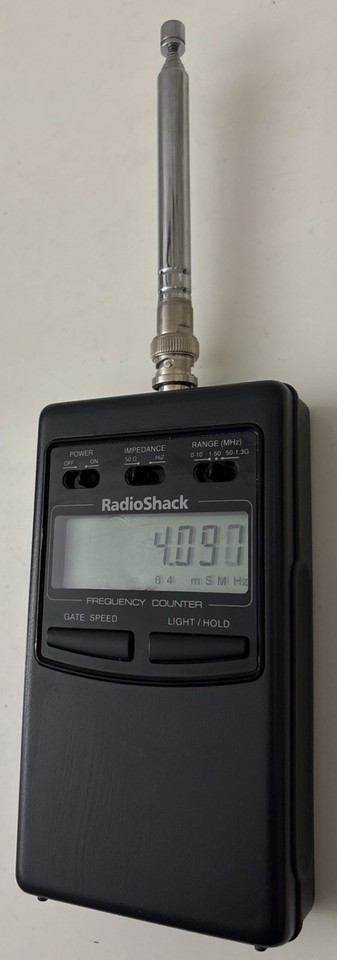 Radio Shack 22-305 LCD RF Frequency Counter 1 - 1300 Mhz (1.3Ghz) | eBay
