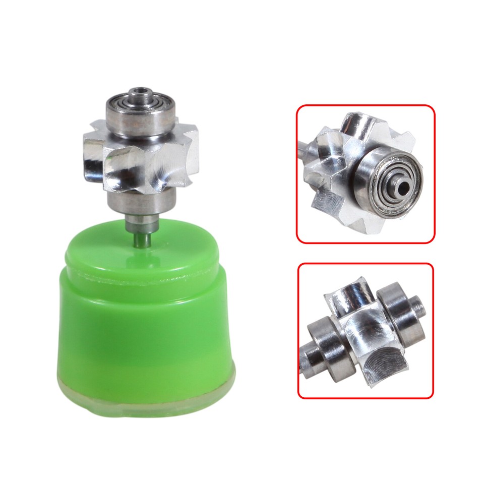 Dental Turbine Cartridge Rotor For LED E-generator Big Head Handpiece ...