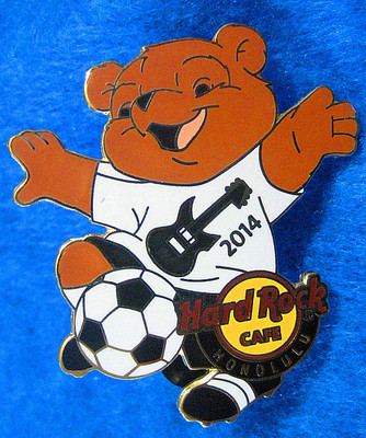 HONOLULU HAWAIIAN TEAM USA SOCCER FOOTBALL SPORTS BEAR 2014 Hard Rock ...