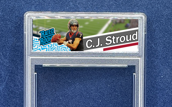 2023 OPTIC CJ STROUD RATED ROOKIE CUSTOM SLAB CASE | eBay