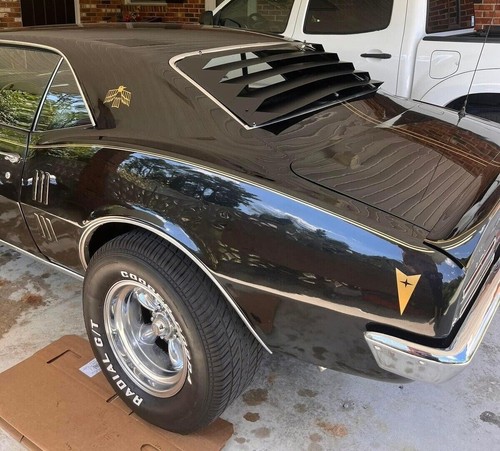 67-69 Pontiac Firebird WILLPAK ASTRA HAMMOND 1-piece Aluminum Rear ...