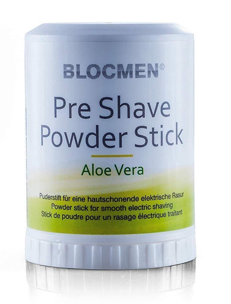GENUINE BLOCMEN ALOE VERA PRE-SHAVE POWDER STICK x 1 (60g) REPLACED BY ...