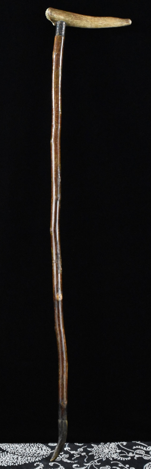 Epic! 34" Vintage Carved Walking Stick Cane Eagle Mot… - Gem