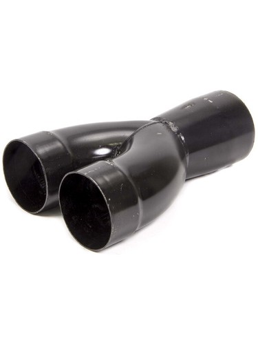 Schoenfeld Exhaust Y-Pipe 3-1/2 in Inlets 5 in Outlet Steel Black Paint ...