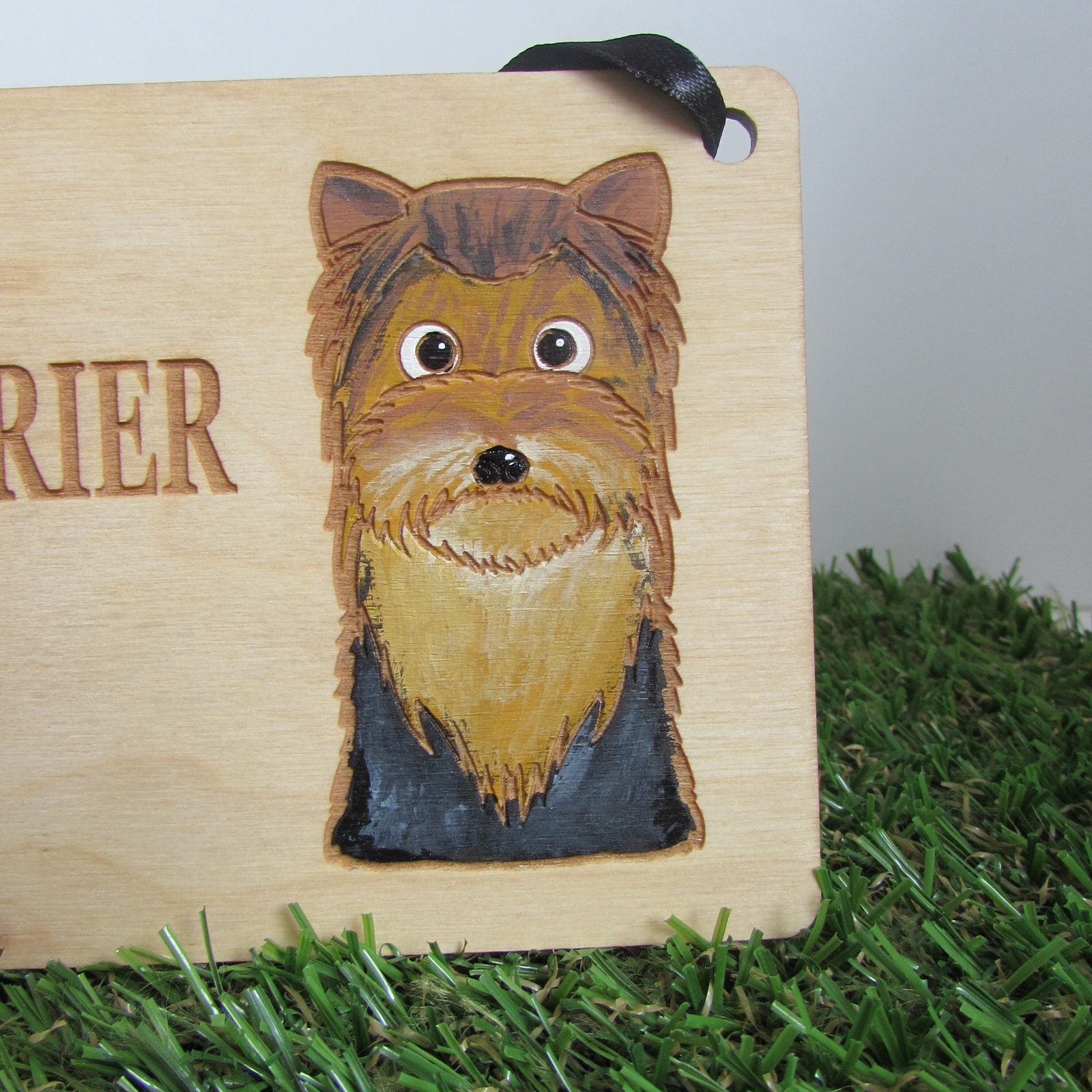 Crazy Yorkshire Terrier Family Wooden Sign, Dog Gift, Dog Sign, Dog ...
