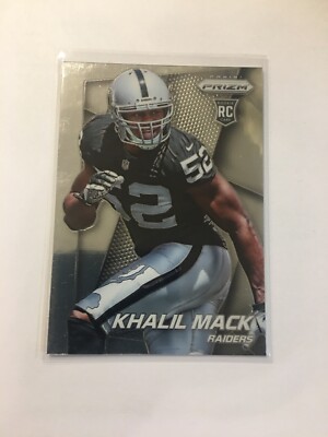 2014 Prizm Khalil Mack #218 ROOKIE CARD Chicago Bears Las Vegas LA ...