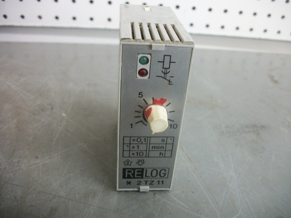 RELOG 2 TZ 11 TIME RELAY 1600 150 01 0.1SEC-10HOUR | eBay