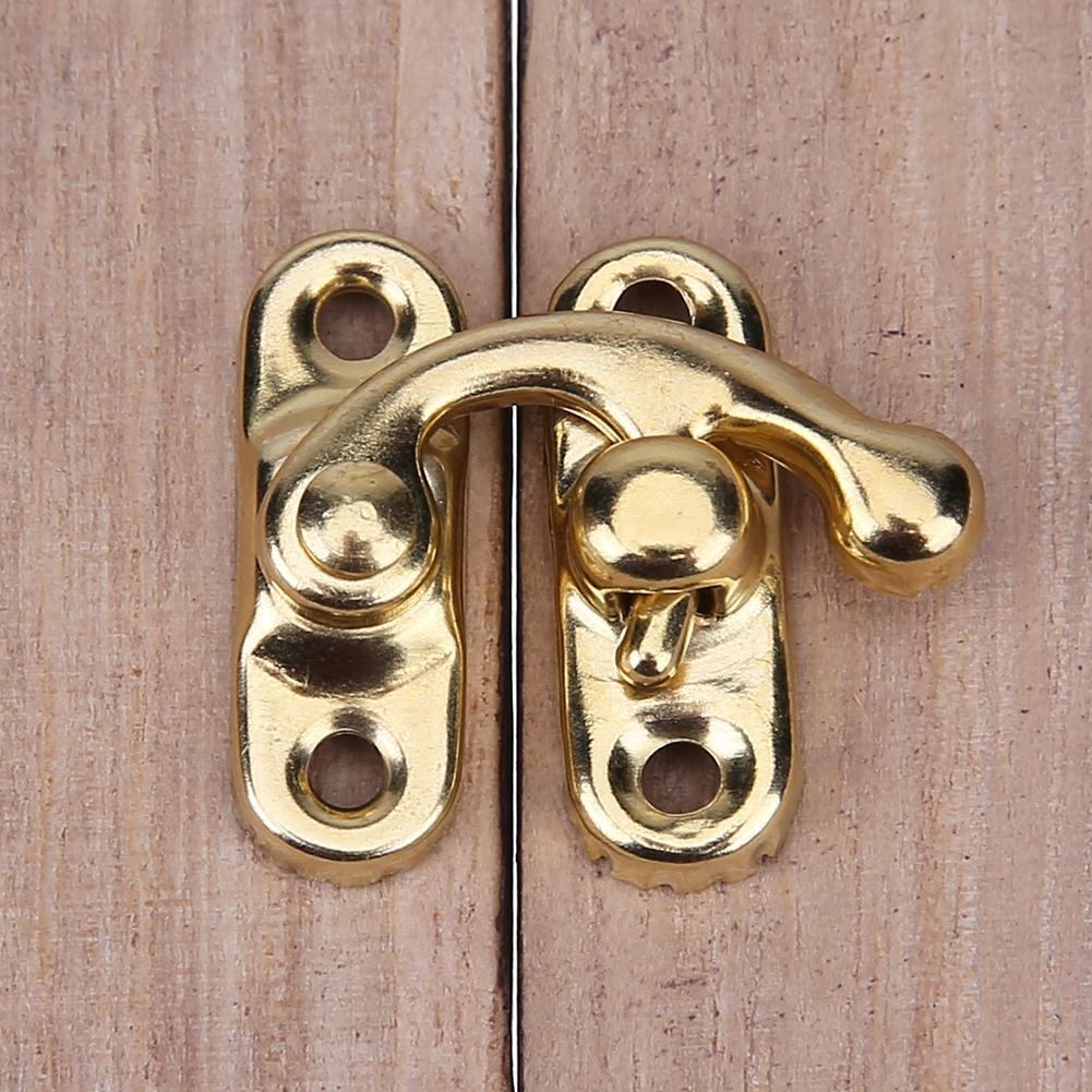 AU 10pcs/Set Vintage Buckle Horn Locks Clasp Hook Jewelry Box Padlocks ...