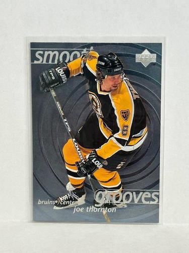 Joe Thornton 1997-98 Upper Deck Smooth Grooves Insert Card # SG6 | eBay