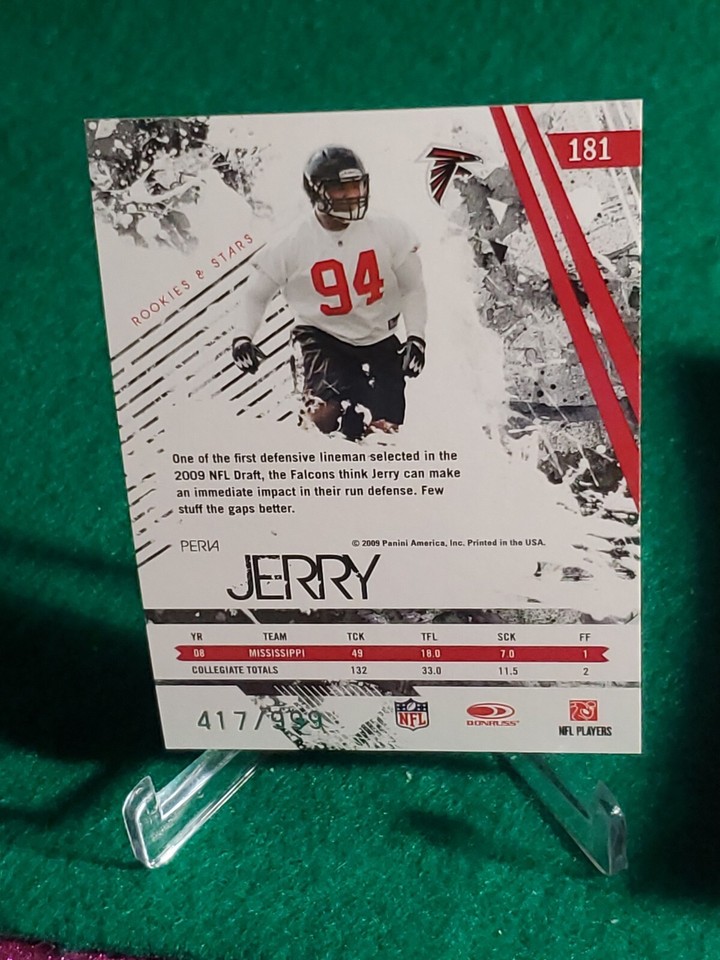 2009 Donruss Rookies and Stars Longevity Peria Jerry RC /999 Rookie ...